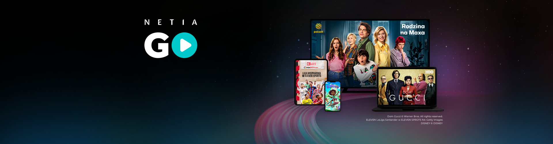 Netia GO - Poznaj nowy wymiar rozrywki | Netia